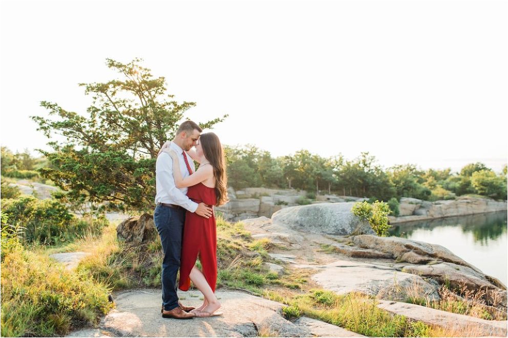 Halibut Point State Park Summer Engagement Session | Rockport ...